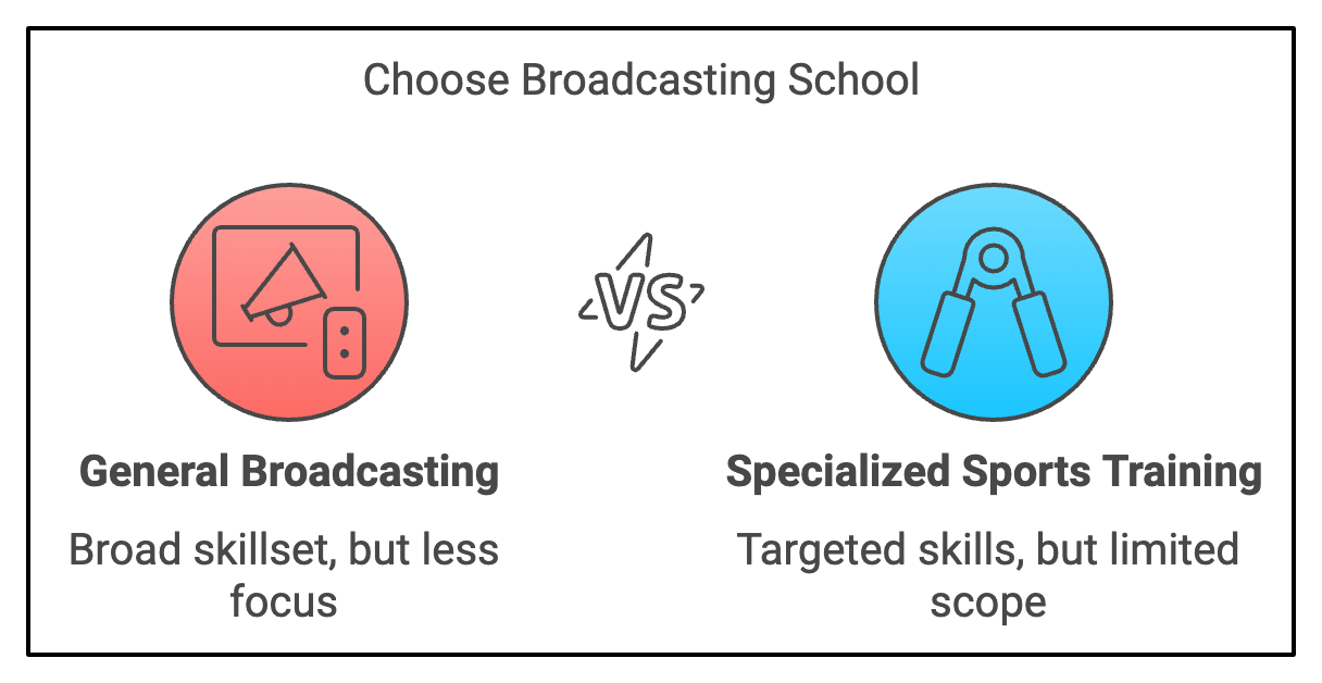 Career in Sports Broadcasting: How to Get Started | Just Keep Carving Paths